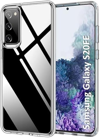 Amazon.com: Clear Case for Samsung Galaxy S20 FE 5G Case, Crystal Clear Designed Shockproof ...