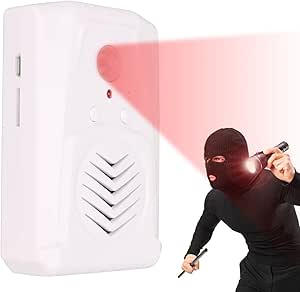 Amazon.com: WOOXGEHM Motion Sensor Alarm, PIR Motion Sensor Alarm ...