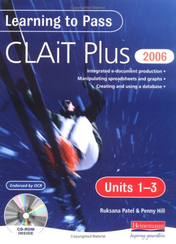 Learning to Pass CLAIT Plus (Level 2) UNITS 1-3: Amazon.co.uk: Hill, Ms ...