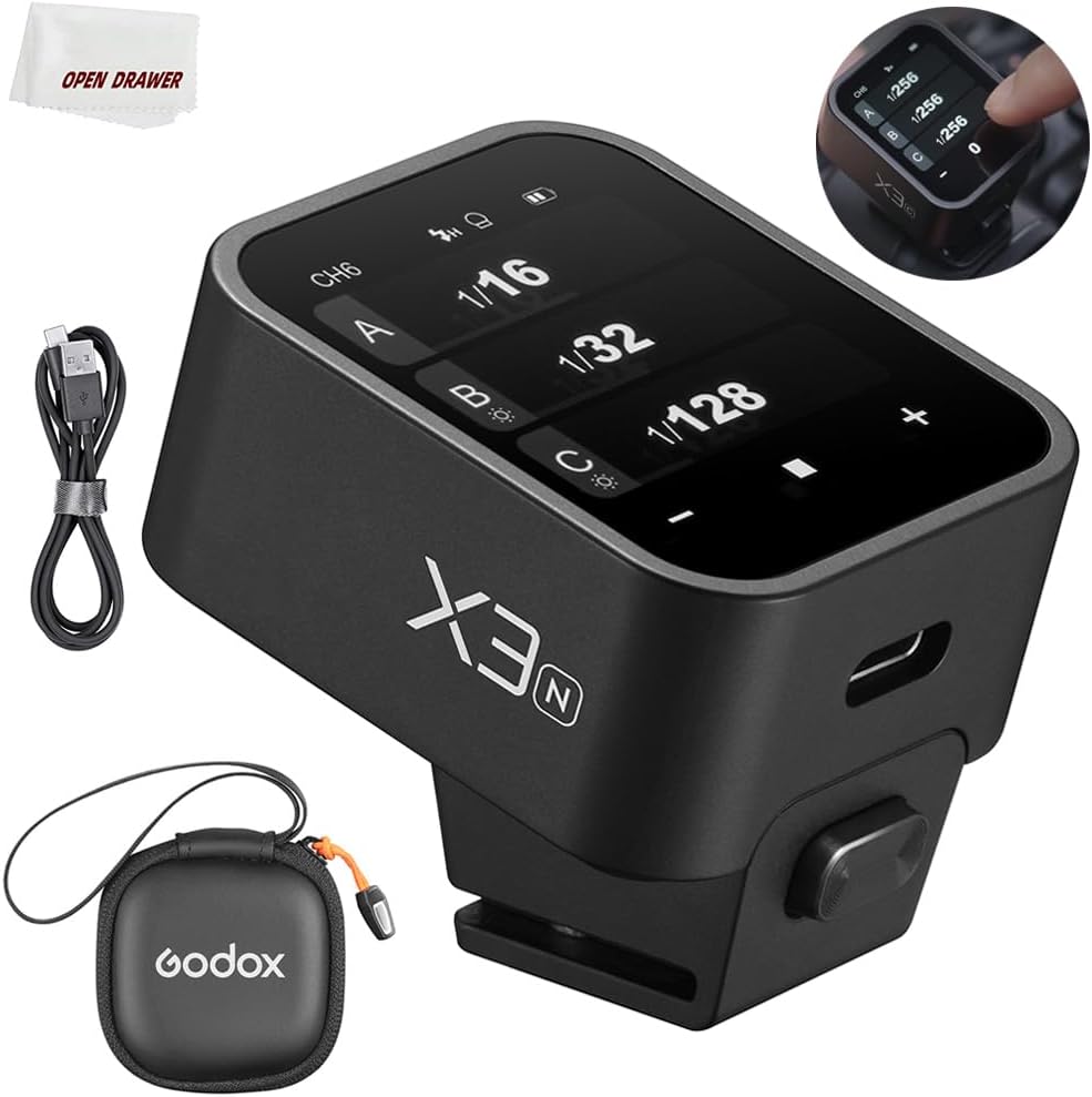 Amazon.com : Godox X3N X3 N X3-N Trigger, Godox Flash Trigger, Touch ...