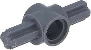 LEGO 10 x Technic, Axle and Pin Connector Hub with 2 Axles Dark Bluish ...