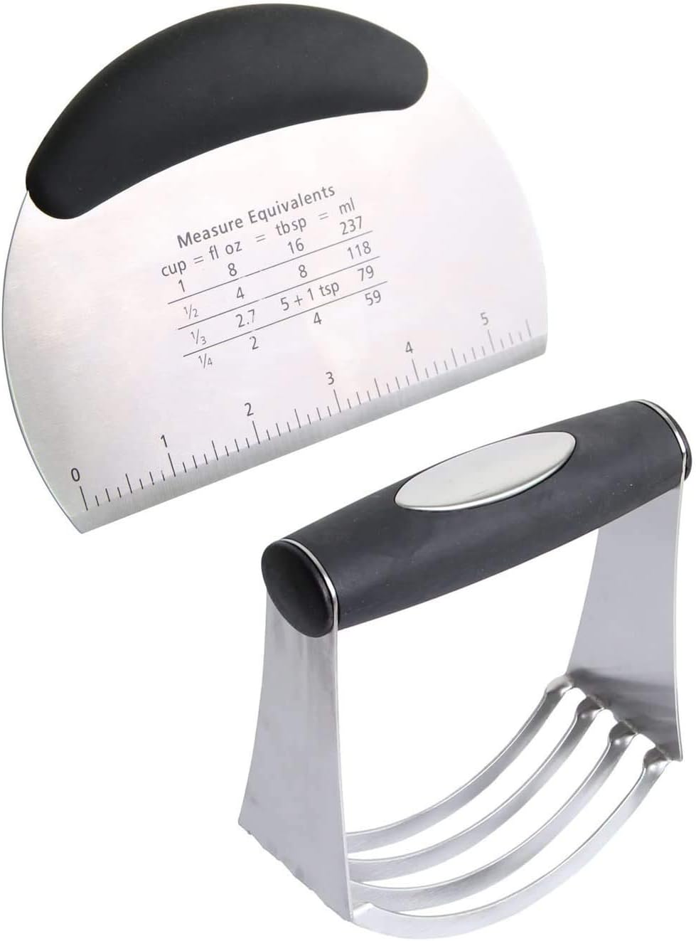 Amazon.com: Dough Blender Stainless Steel Pastry Cutter Set ...