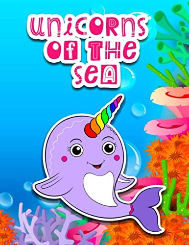 Amazon.com: Unicorns Of The Sea: A Fun Seascape Narwhal Coloring and ...