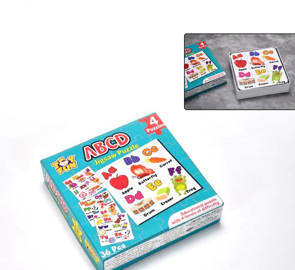Buy Attachh ABCD Jigsaw Puzzle for Kids of Age 2 Years Above ...