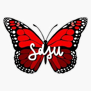 Amazon.com: SDSU Butterfly Bumper Sticker Vinyl Decal 5" : Sports ...