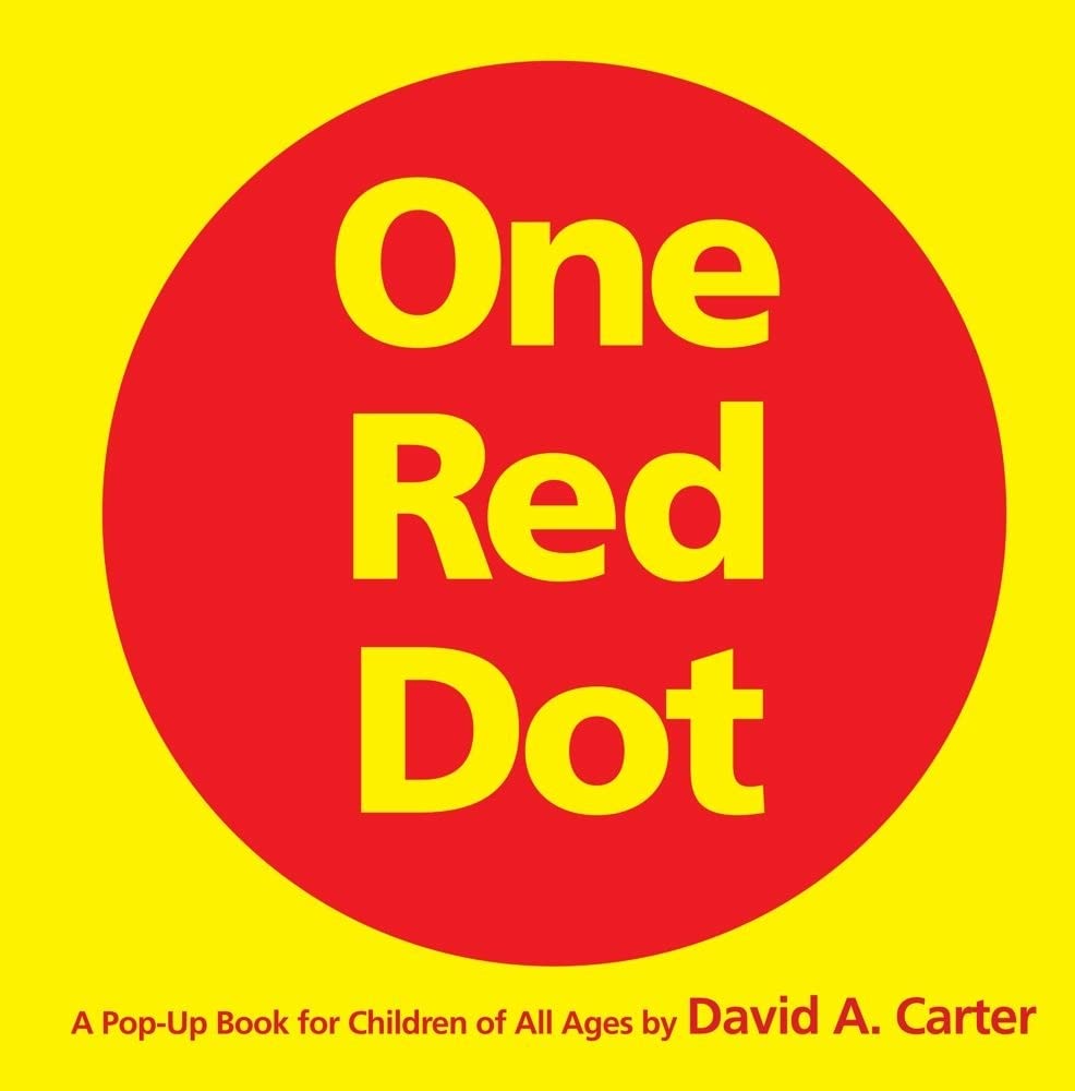 One Red Dot: A Pop-Up Book for Children of All Ages | Amazon.com.br