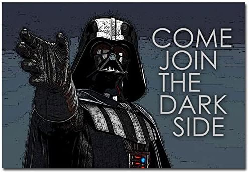 exciting Lives Darth Vader Join The Dark Side - Star Wars Poster - 12 x ...