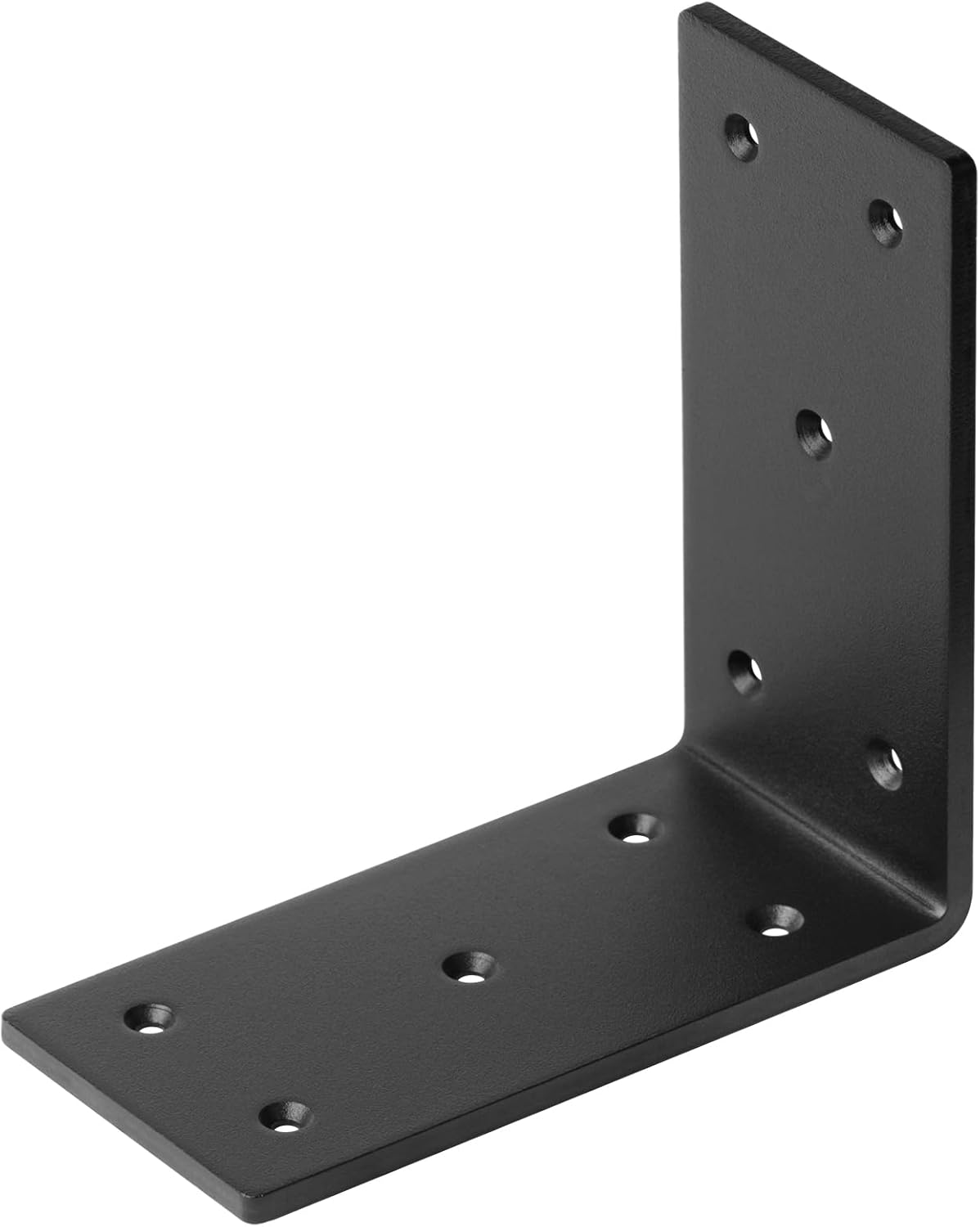 Amazon.com: MOUNTAIN_ARK 4 Pack 6" x 6" x 3" Black Steel L Bracket for ...