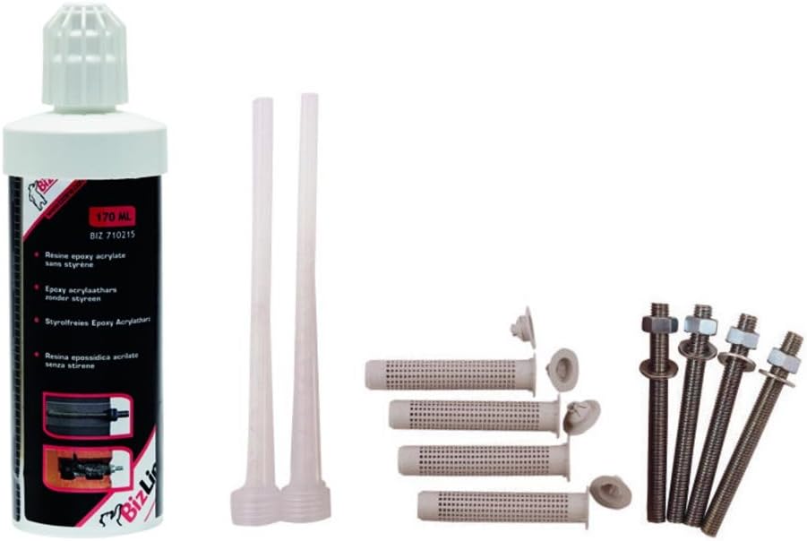 kit de scellement chimique 170 ml : Amazon.fr: Bricolage