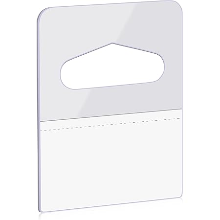 Amazon.com : 300 Pcs Hang Tabs Slot Hole Hang Tags Self-Adhesive ...