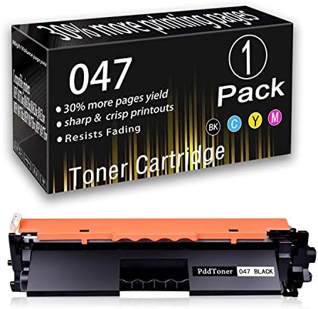 Amazon.com: 1-Pack Black 047 Toner Cartridge Replacement for Canon ...
