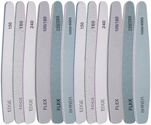 Amazon.com : Nail File and Buffer Set (16 Pack), Nail File Kit ...