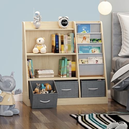 Amazon.com: Ziprofly Nursery Bookshelf Set of 4,Kids’ Floating ...