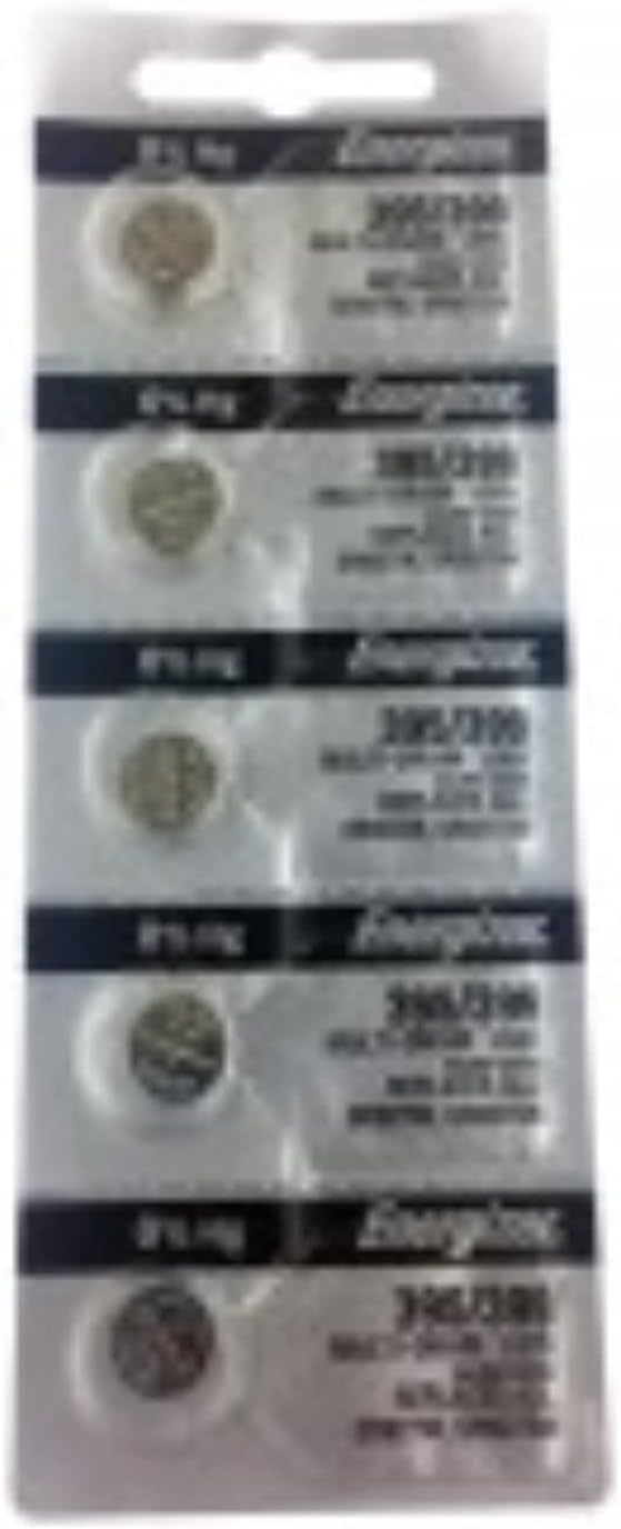 Amazon.com: Energizer 395/399 Silver Oxide 5 Batteries (SR927W ...