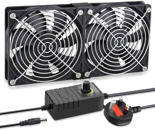 AC Infinity AIRPLATE S5, Quiet Cooling Fan System with Speed Control ...