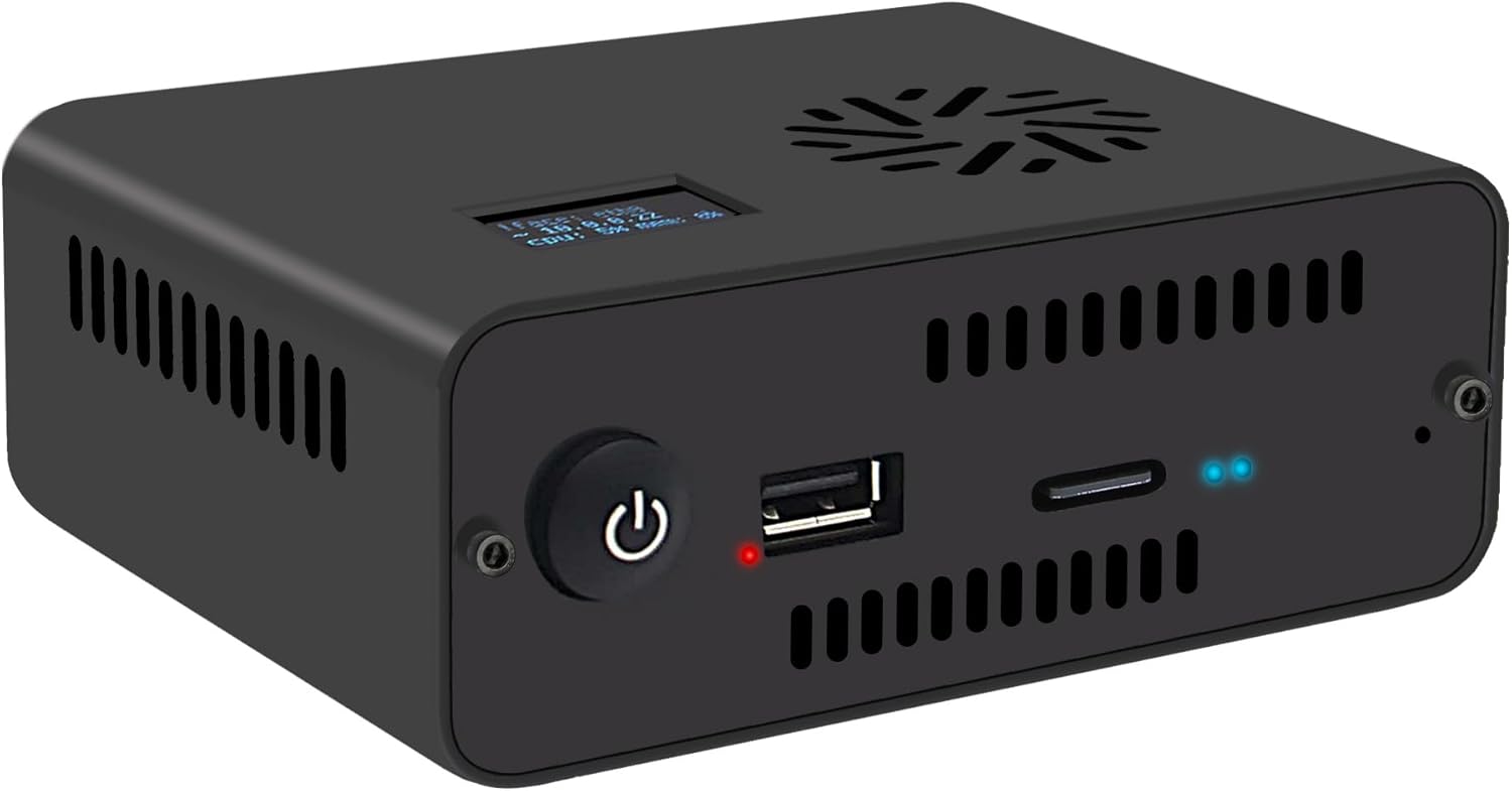 Geekworm NASPi CM4-M2 SATA & NVMe SSD NAS Kit for Raspberry Pi Computer ...