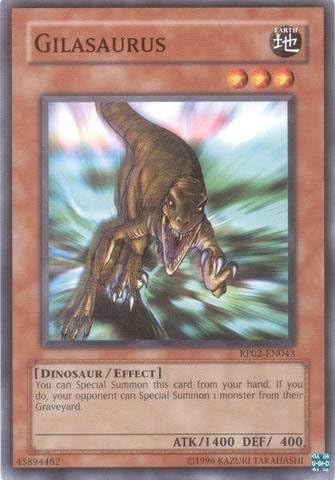 Amazon.com: Yu-Gi-Oh! - Gilasaurus (RP02-EN043) - Retro Pack 2 ...