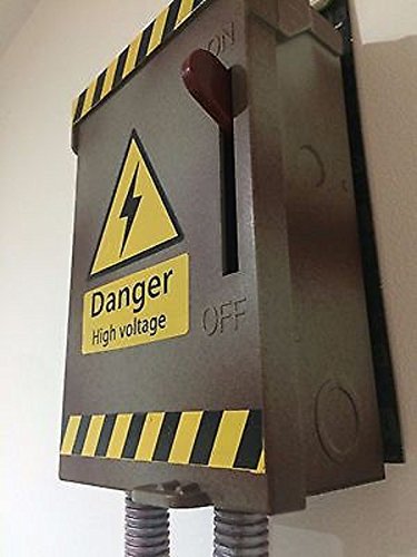 Halloween Prop Animated Electrical Fuse Box - Lights - Sound - Motion ...