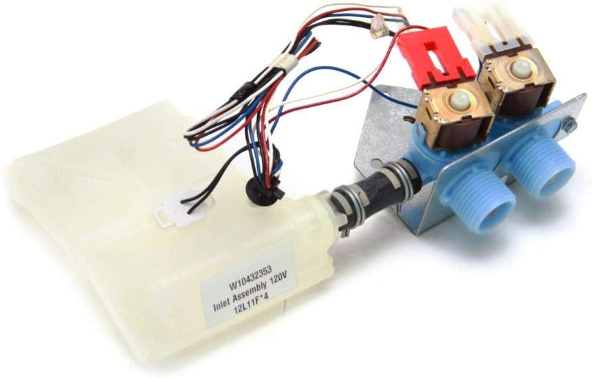 Amazon.com: Whirlpool W10432353 Washer Water Inlet Valve (replaces ...