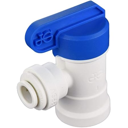 Amazon.com: John Guest Speedfit 1/4 Inch Shut Off Valve, Push to ...