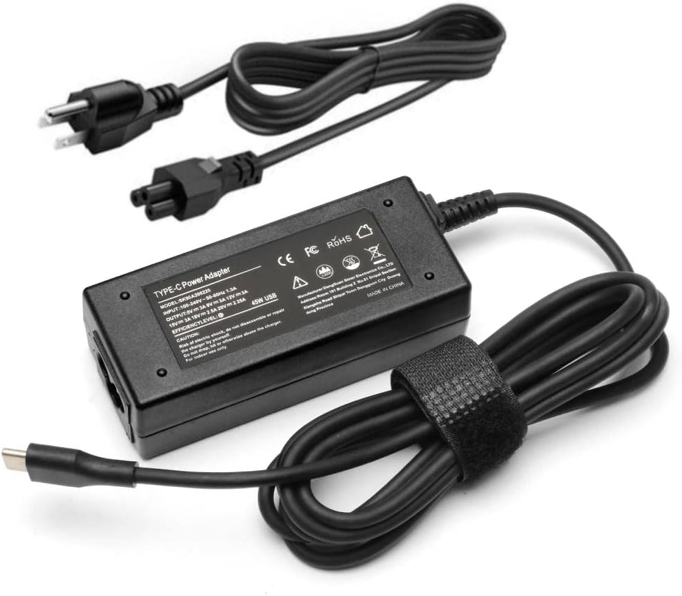 Amazon.com: 45W USB-C Charger Fit for Acer Chromebook 15 315 CB315-1H ...