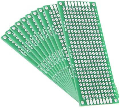REES52® 5pcs 2 x 8 cm Double Sided PCB Board Universal Printed Circuit ...
