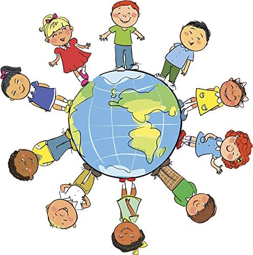 Amazon.com - Flags of The World Cultural, Diversity Kids Around The ...