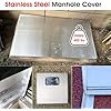 Amazon.com: ZAQYCM Crawl Space Floor Access Door with Lock and Handle ...