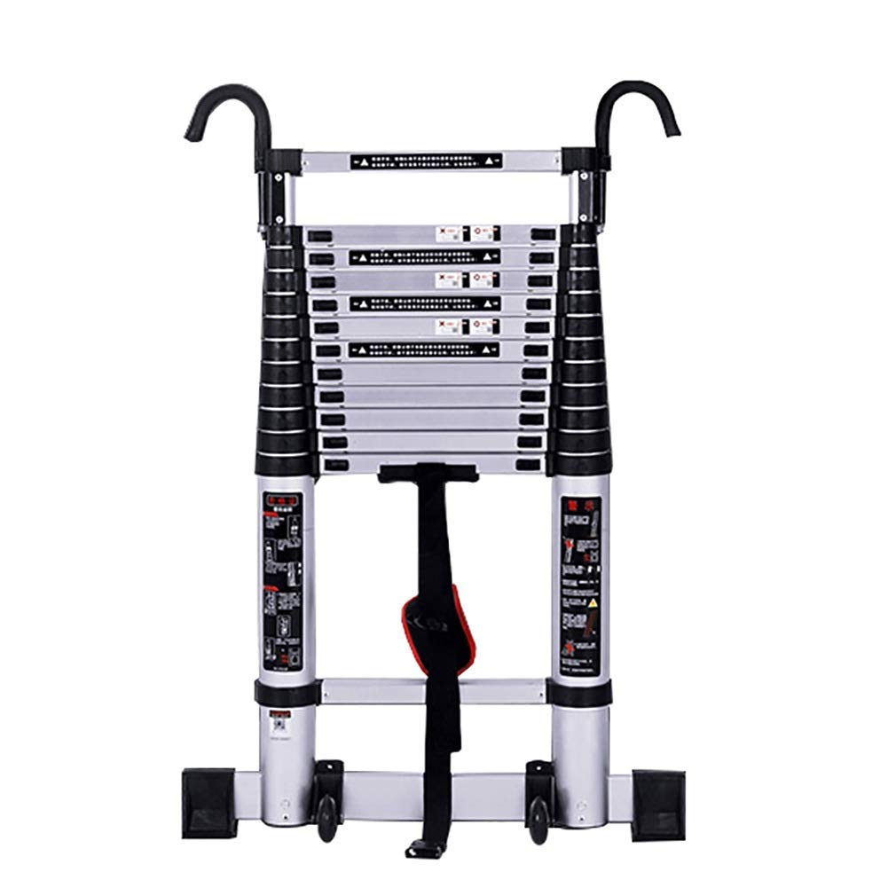 Buy WGOOGA Outdoor Step Ladder 2-6M Extension Tall Ladder Portable ...