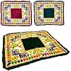 Amazon.com: LOVENSPIRE Elephant Pooja Aasan Rug Velvet Prayer Mat ...