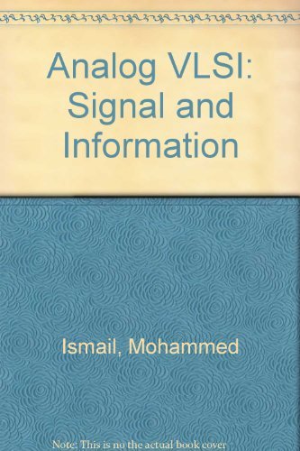 Buy Analog VLSI: Signal and Information Book Online at Low Prices in ...