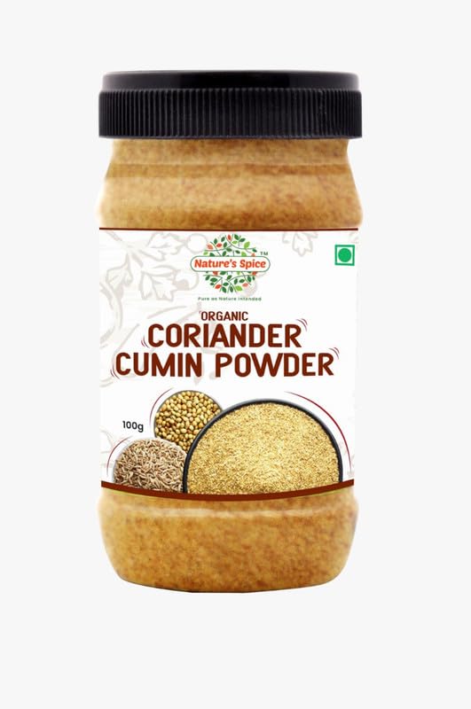 Nature's Spice Coriander & Cumin Mix Spice Powder - 100 Grams │ Dhaniya ...