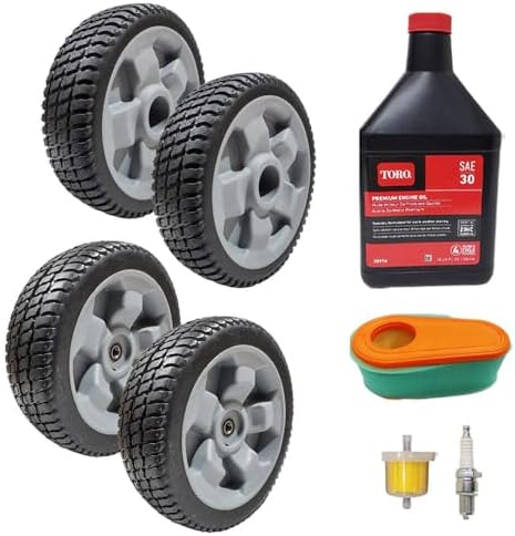 Amazon.com: Proven Part Maintenance Kit Front Rear Wheels Fits Toro 30 ...