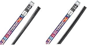 Amazon.co.jp: 【セット買い】PIAA(ピア) ワイパー 替えゴム 600mm スーパーグラファイト グラファイトコーティングゴム 呼番81 WGW60 + ワイパー 替えゴム ...