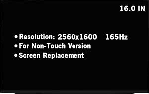 Amazon.com: HOYRTDE 16.0" Replacement for Asus ROG Zephyrus M16 GU603H ...