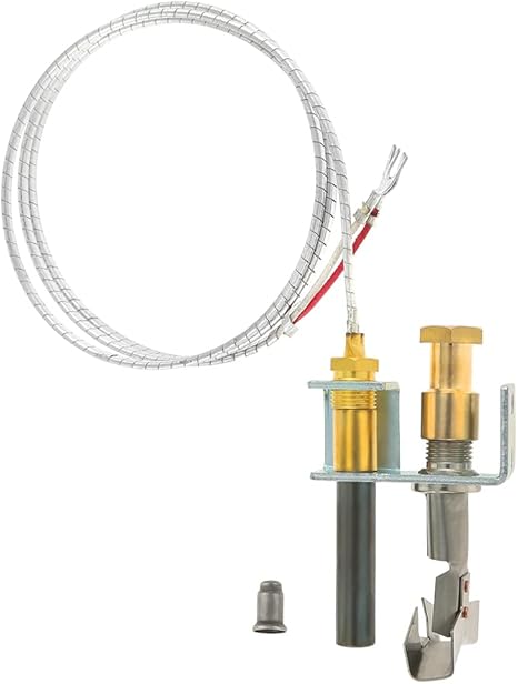 Amazon.com: TEENGSE Pilot Burner and 750 Millivolt Thermopile Assembly ...