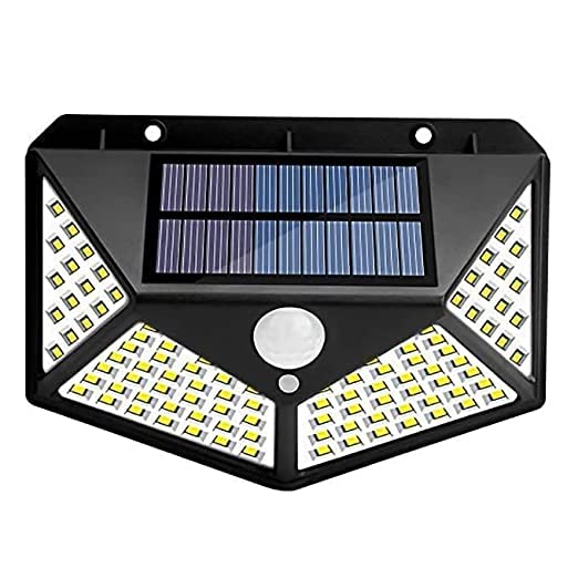 Buy Nanocliq Solar Powered Led Wall Light for Outdoors, Waterproof and ...