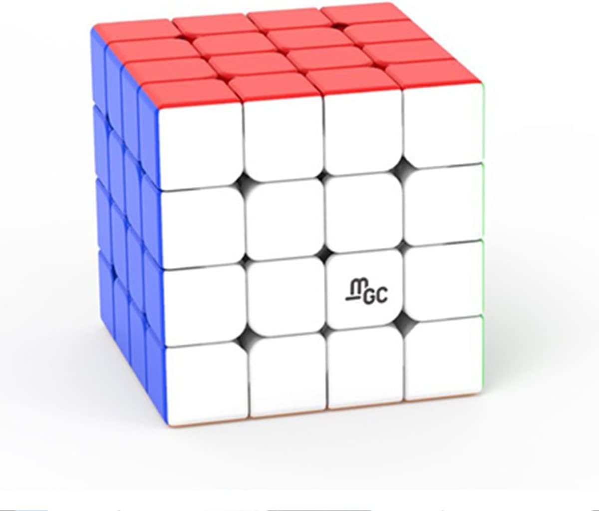 Amazon.com: HELLOCUBE YJ MGC 4x4 Magnetic Stickerless Speed Cube 4X4X4 ...