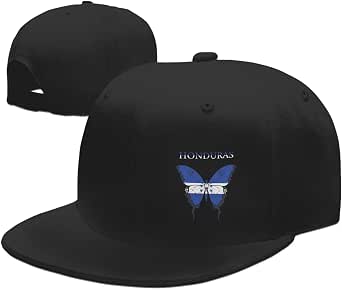 Amazon.com: Honduras Butterfly Honduran Flag Baseball Cap for Men Women ...