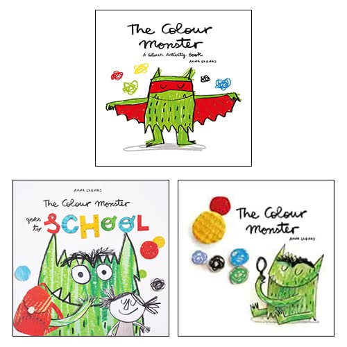 Amazon.com: Anna Llenas 3 Books Collection Set (The Colour Monster, The ...