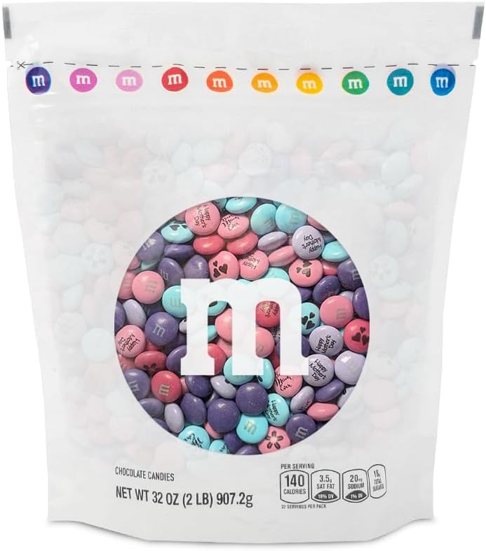 Amazon.com: M&M'S White Chocolate Marshmallow Crispy Treat Pastel ...