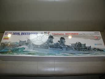 Amazon.co.jp: LINDBERG 1/125 -BLUE DEVIL DESTROYER- モーターライズ : おもちゃ