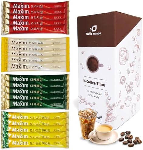 Amazon.com : Maxim Mocha Gold Mild Coffee Mix 12g X 100pc (2.64 Pound ...