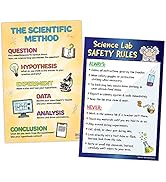 Amazon.com : ZOCO - Science Lab Safety Rules Poster - Kids Science ...