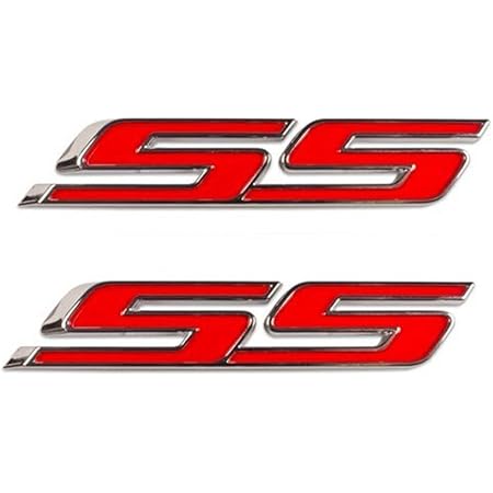 Amazon.com: UpAuto 2pcs Super Sport Emblem Badge 3D SS Sticker Parts ...