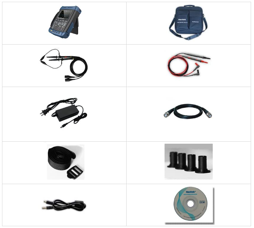 Hantek DSO8072E 6-in-1 ハンドヘルドオシロスコープ ユーザーマニュアル
