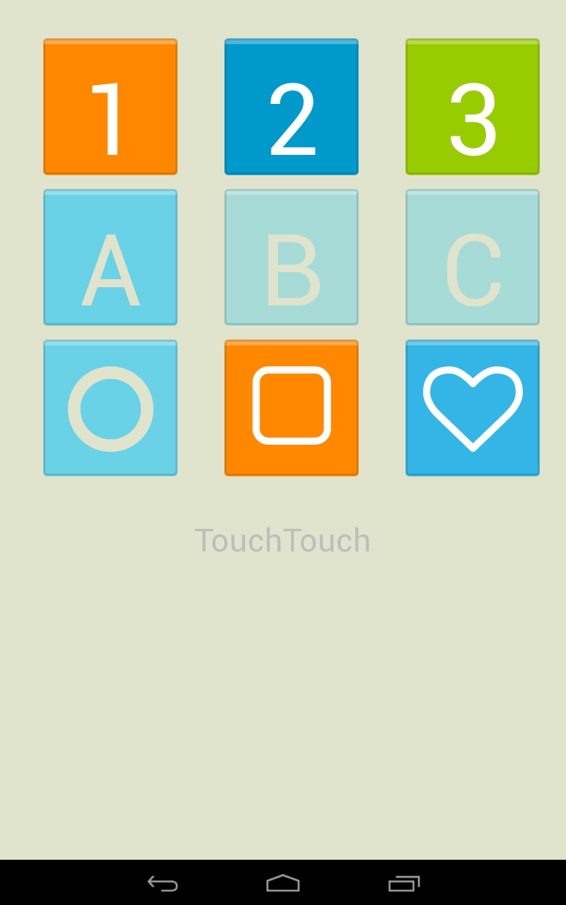 TouchTouch: fun for infants - App on Amazon Appstore