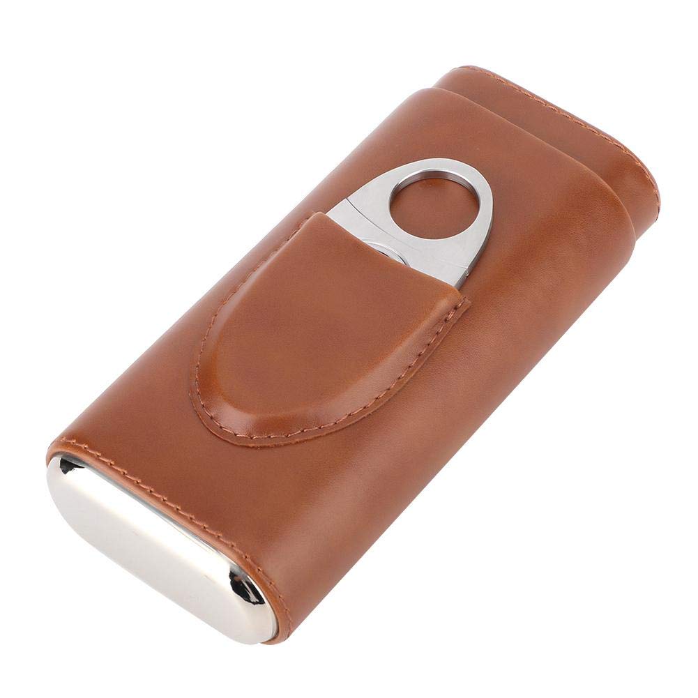 Etui Cigare Étui à Cigares à 2 Doigts Étui à Cigares En Cuir Portable ...