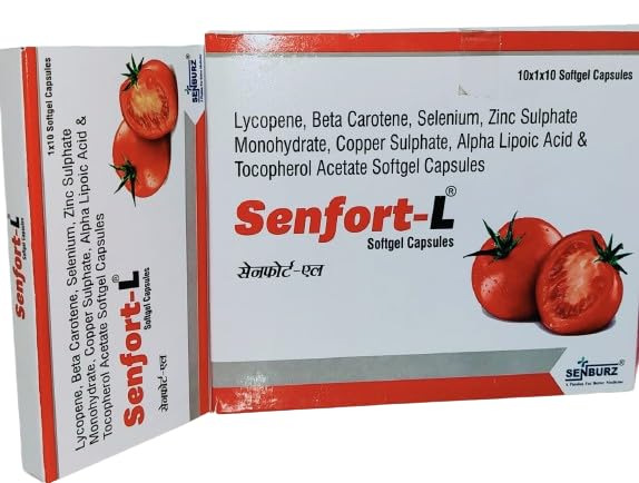 Buy SENBURZ Lycopene Beta Carotene Selenium Zinc Sulphate Monohydrate ...