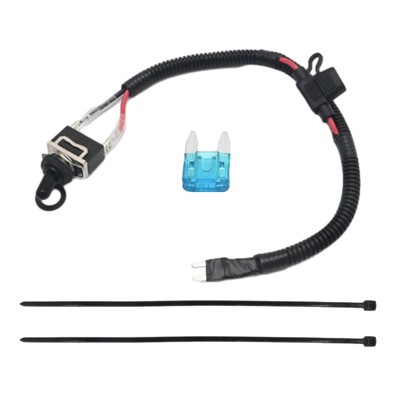 Amazon.com: MDEOOSKY 30cm/11.81" Universal Automotive Switched Fuse ...